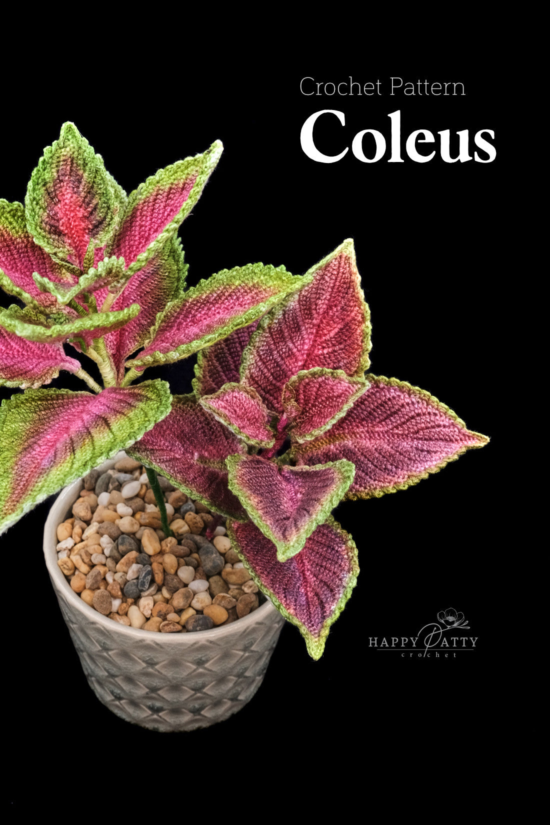 Realistic, Unique, Crochet Flower Patterns by Happy Patty Crochet