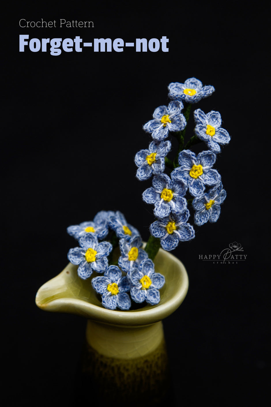 All Crochet Flower Patterns by Happy Patty Crochet