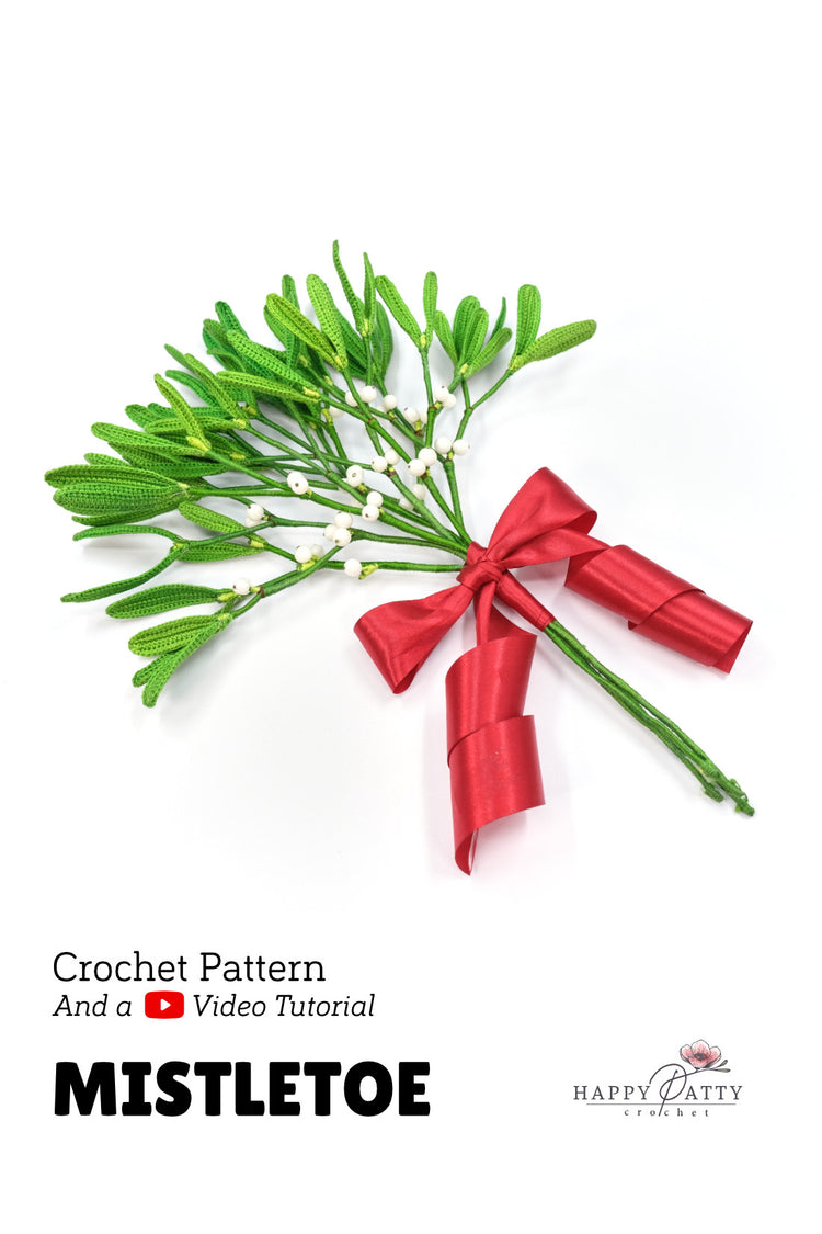 Realistic, Unique, Crochet Flower Patterns by Happy Patty Crochet